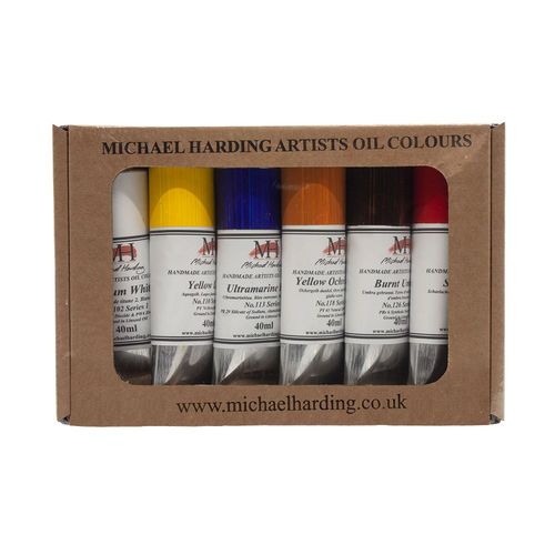 Michael Harding Artists Oil Paint 6 Tube Introduction Set | Bromleys ...