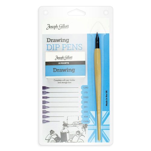 Joseph Gillott Drawing Pen Set | Bromleys Art Supplies