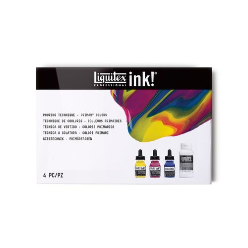 Liquitex Professional Acrylic Ink Pouring Set - Primary Colours ...