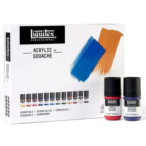 Liquitex Professional Acrylic Gouache Essentials Set | Bromleys Art Supplies