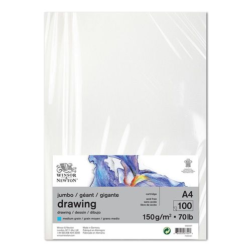 Winsor & Newton Medium Surface Drawing Paper Jumbo Pack | Bromleys Art ...