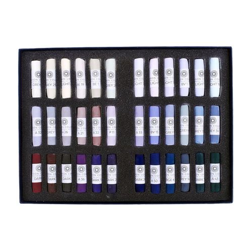 Unison Colour Soft Pastel Emma Colbert Light & Shade Set of 36 ...