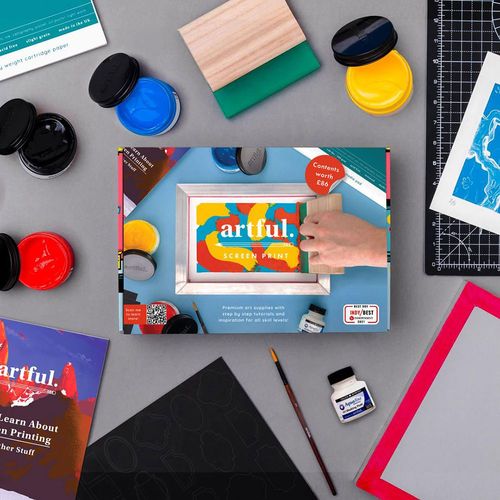 Artful Let's Learn Screen Printing Starter Box | Bromleys Art Supplies