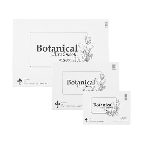 Botanical Ultra Smooth Watercolour Paper Pads | Bromleys Art Supplies