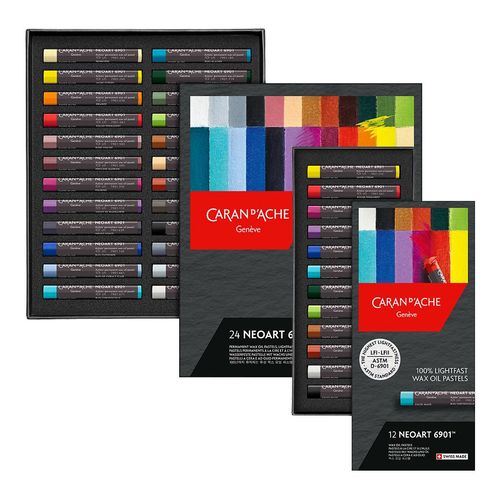 Caran d’Ache Neoart 6901 Wax Oil Pastel Sets | Bromleys Art Supplies