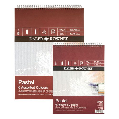 Daler Rowney Ingres Pastel Paper Pad | Bromleys Art Supplies