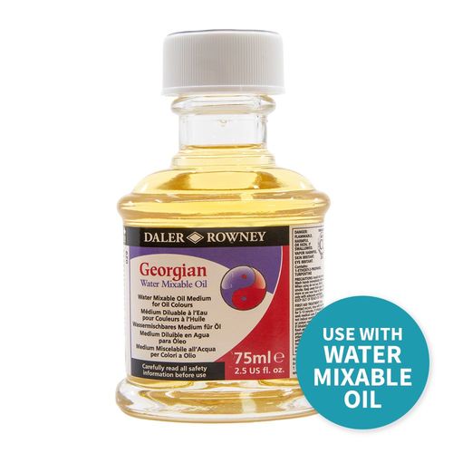 Daler Rowney Georgian Water Mixable Oil Medium | Bromleys Art Supplies