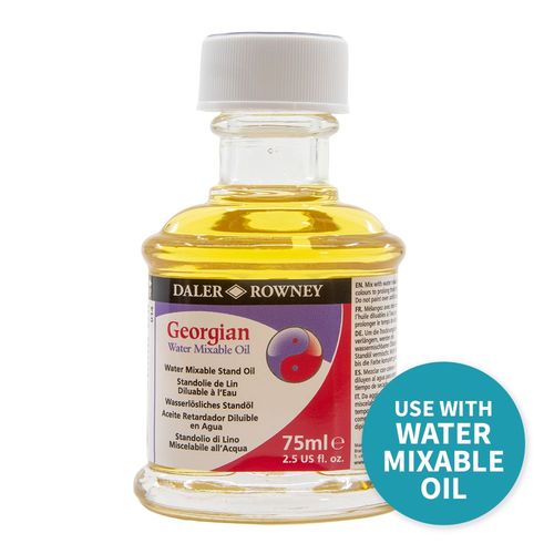 Daler Rowney Georgian Water Mixable Stand Oil | Bromleys Art Supplies