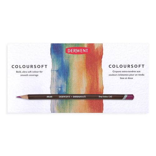 Derwent Coloursoft Pencil Sample | Bromleys Art Supplies