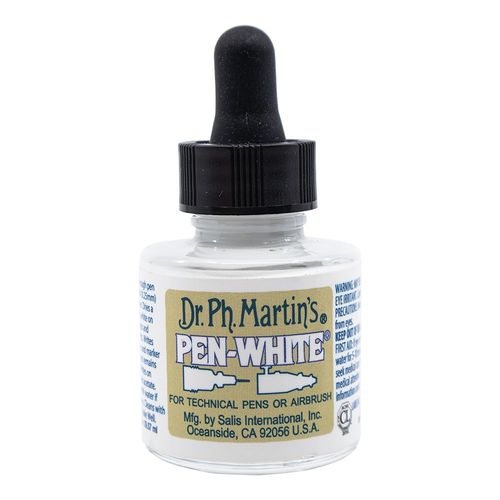 Dr Ph Martins Pen White Ink | Bromleys Art Supplies
