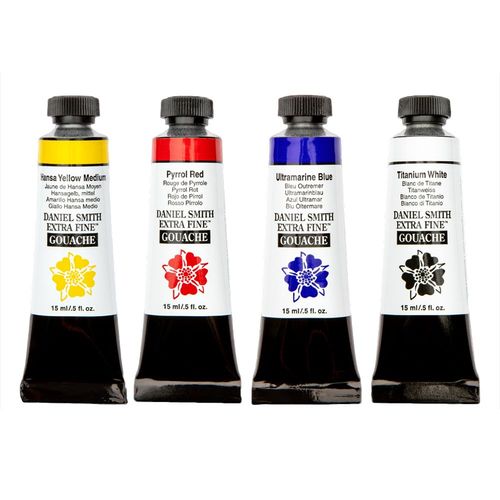 Daniel Smith Extra Fine Gouache Primary Mixing Set | Bromleys Art Supplies