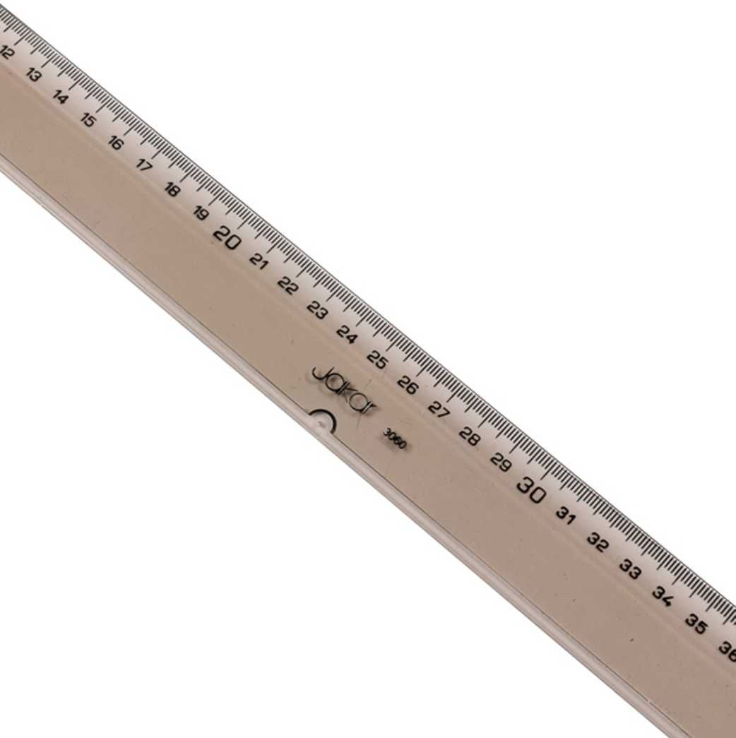 Plastic Ruler 50cm 18 Bromleys Art Supplies