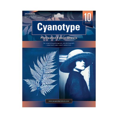 Jacquard Cyanotype Fabric Sheets | Bromleys Art Supplies
