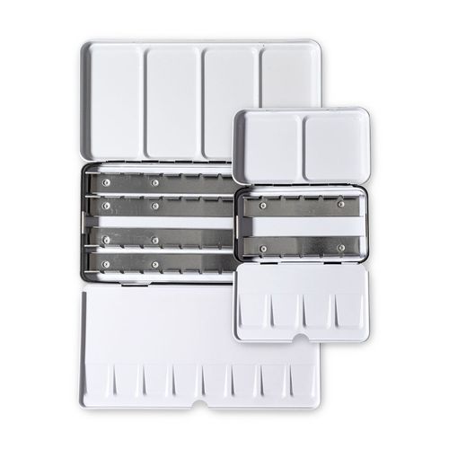 Loxley Lightweight Metal Tin Watercolour Boxes | Bromleys Art Supplies