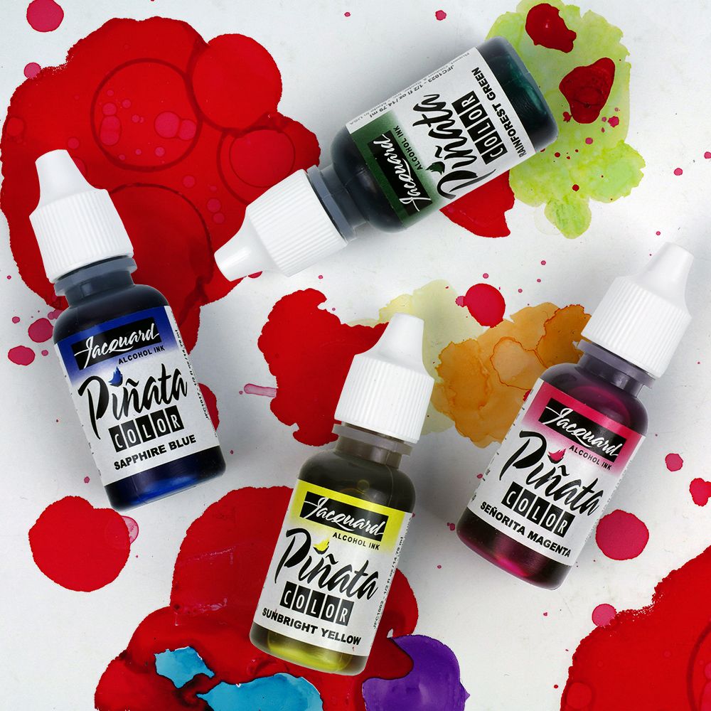 Jacquard Pinata Alcohol Inks | Bromleys Art Supplies
