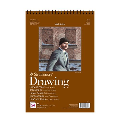 Strathmore 400 Series Heavyweight Drawing Paper Pads | Bromleys Art ...