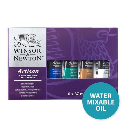 Artisan Water Mixable Oil Colour Beginners Set - 6x37ml Tubes ...